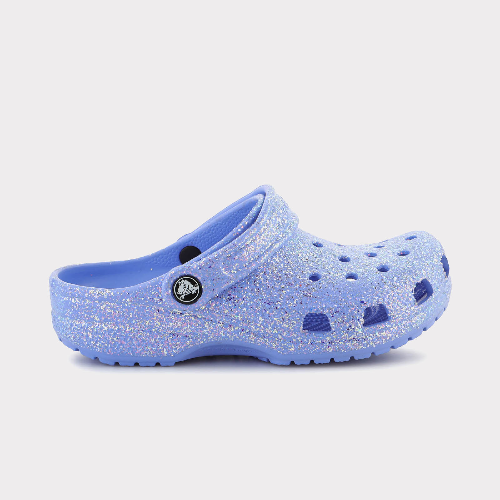 Crocs – Sabot Enfant Classique Glitter Clog – Bleu Brillant – GoMode
